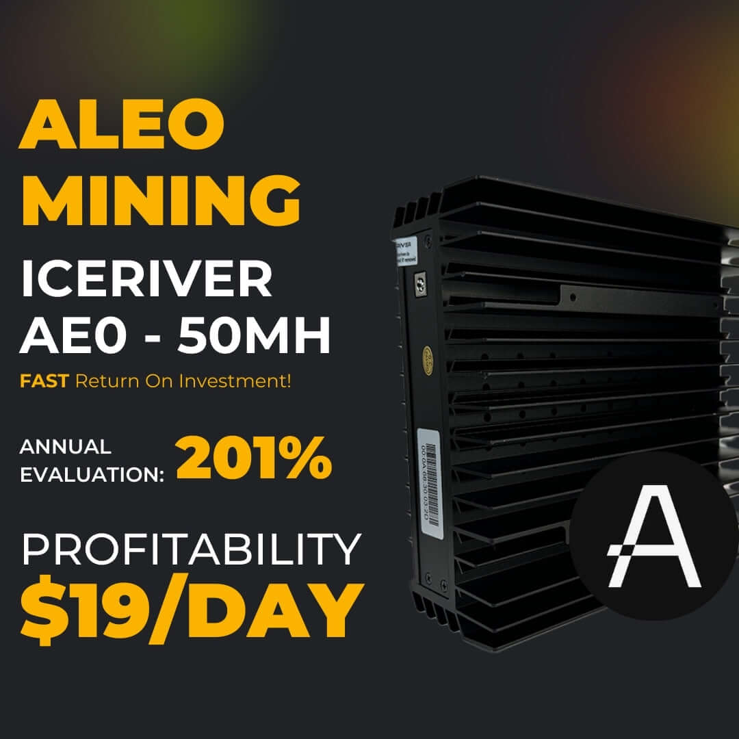 IceRiver AE0 – The Newest ALEO Miner Is Here!