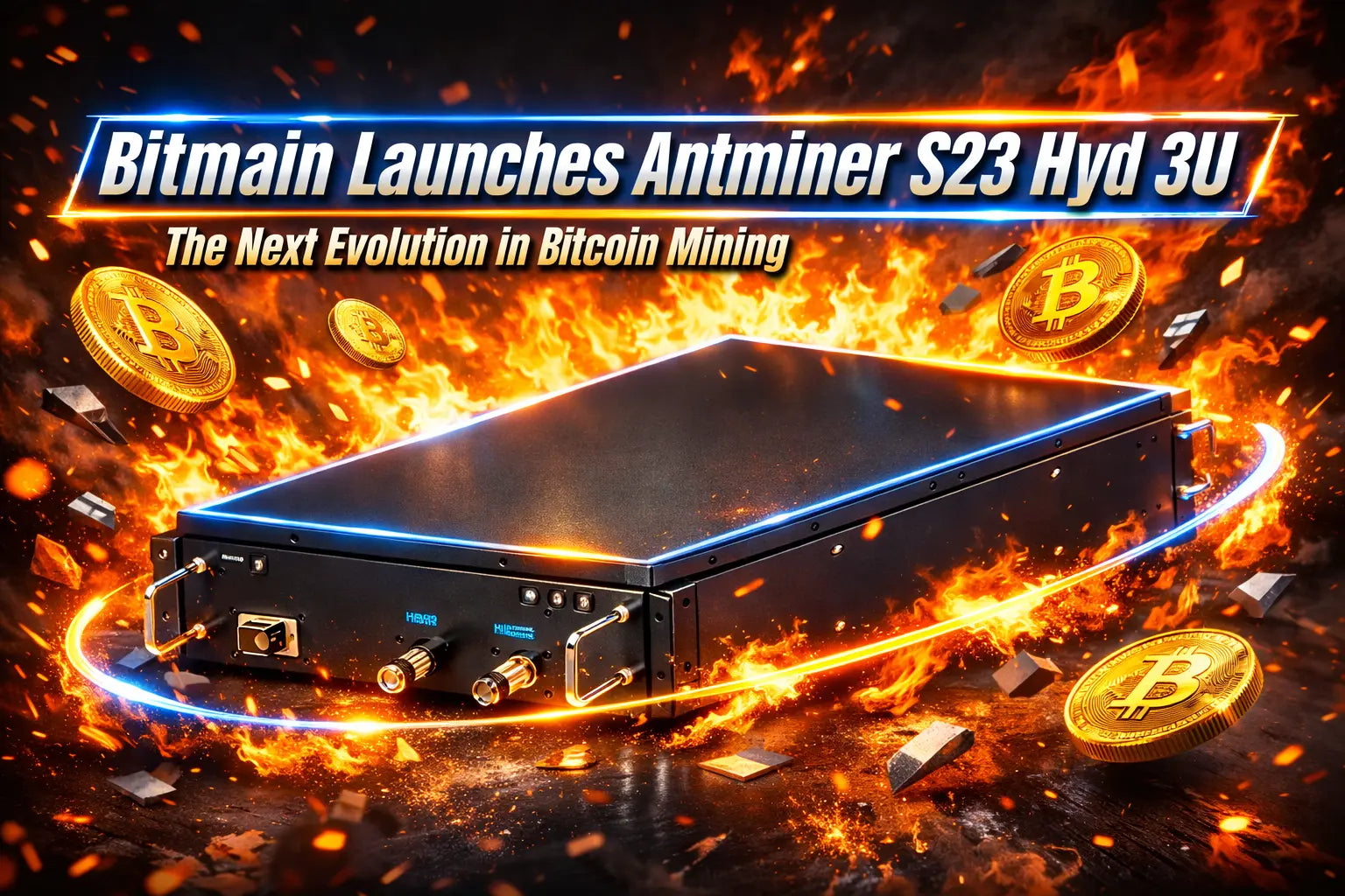Bitmain’s Antminer S23 Hyd 3U: Bitcoin Mining Just Leveled Up