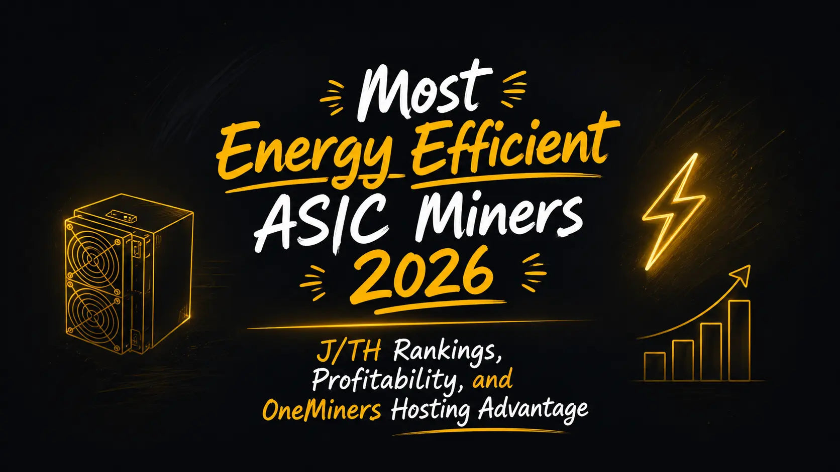 Most Energy Efficient ASIC Miners 2026: J/TH Rankings & ROI Analysis