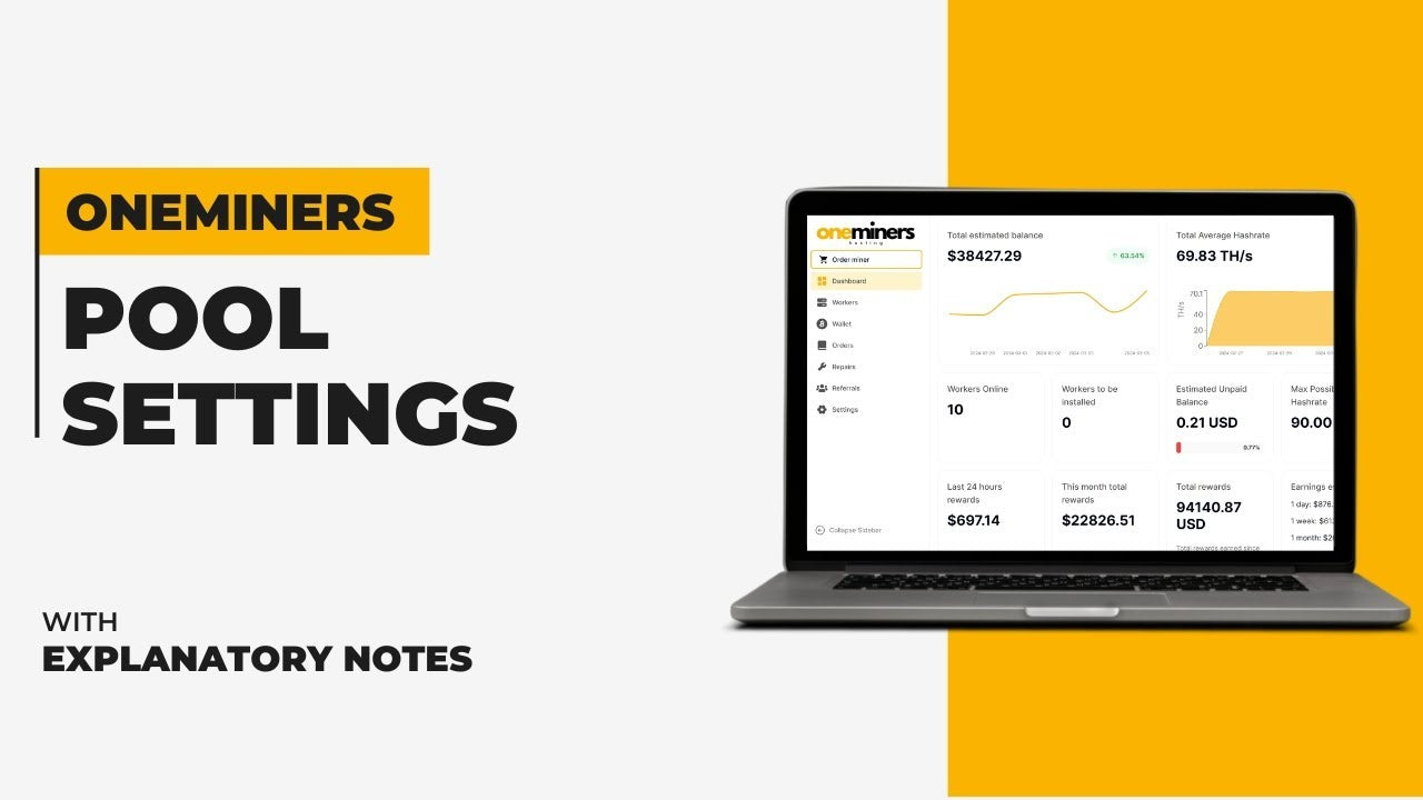 Mining Pool Settings Explained | OneMiners Tutorial
