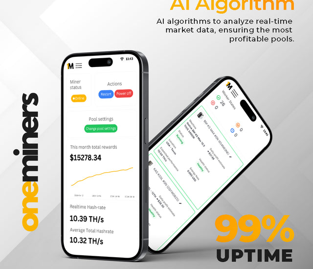 Introducing the OneMiners App with AI Smart Mining – OneMiners - Crypto Mining Hosting